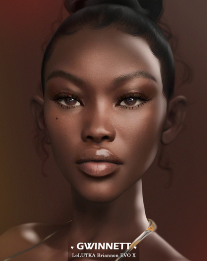 Second Life Marketplace - [LERONSO] GWINNETT skin for Lelutka EVO X